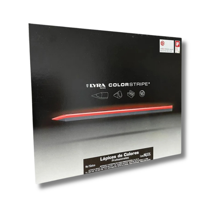16 lápices de colores Lyra Colorstripe – Escala Gráfica