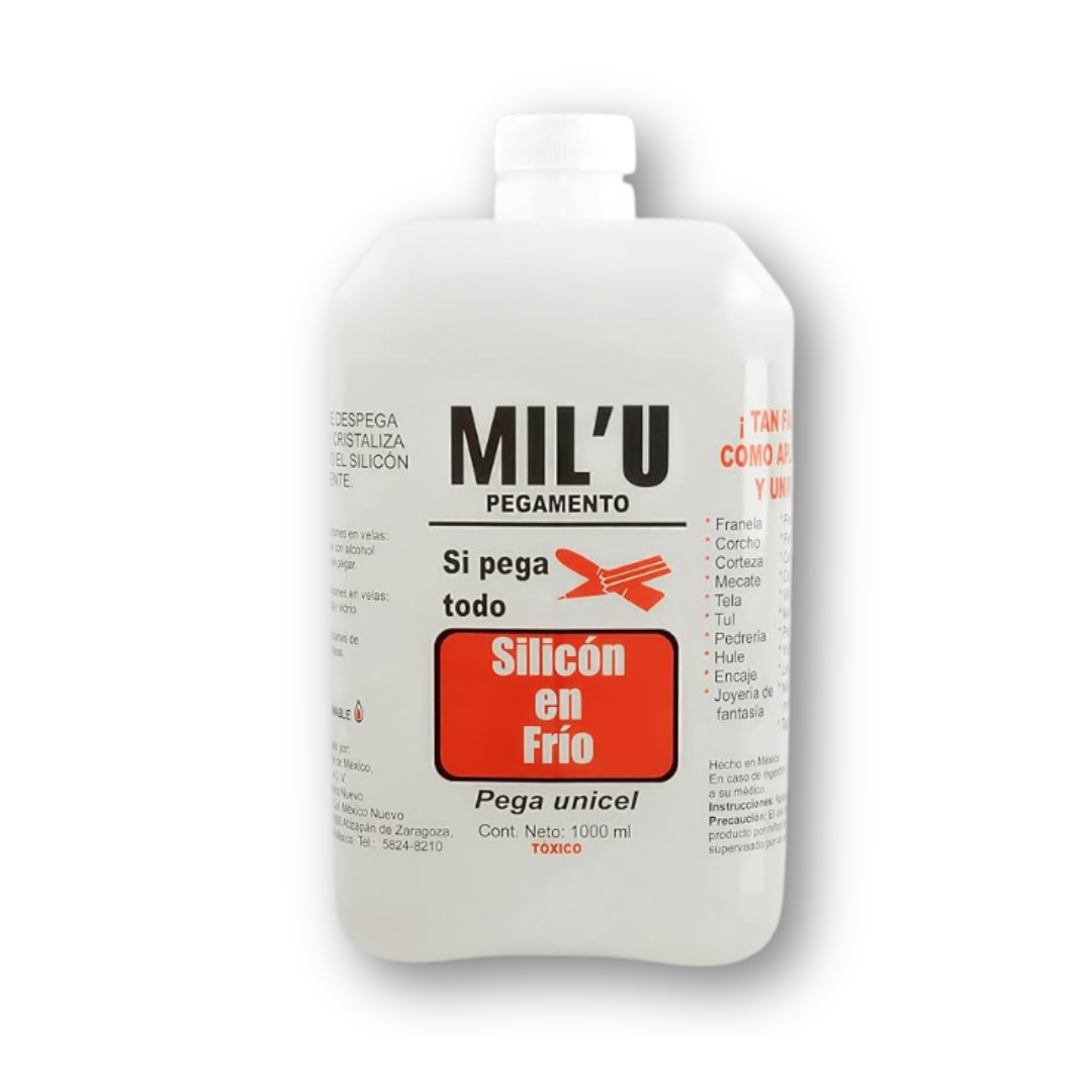 Silicón frío Mil’u 1000ml – Escala Gráfica